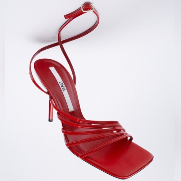 Zara | Shoes | Zara Red Heels | Poshmark